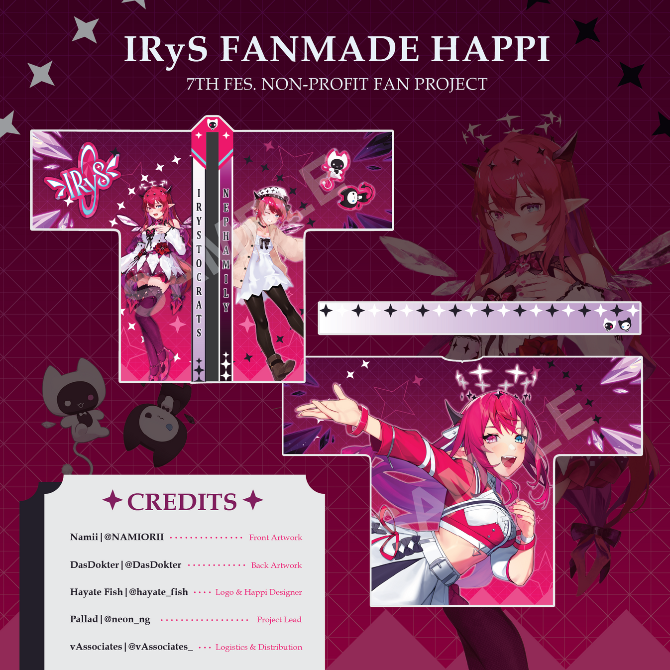 Unofficial IRyS Fanmade Happi – vAssociates